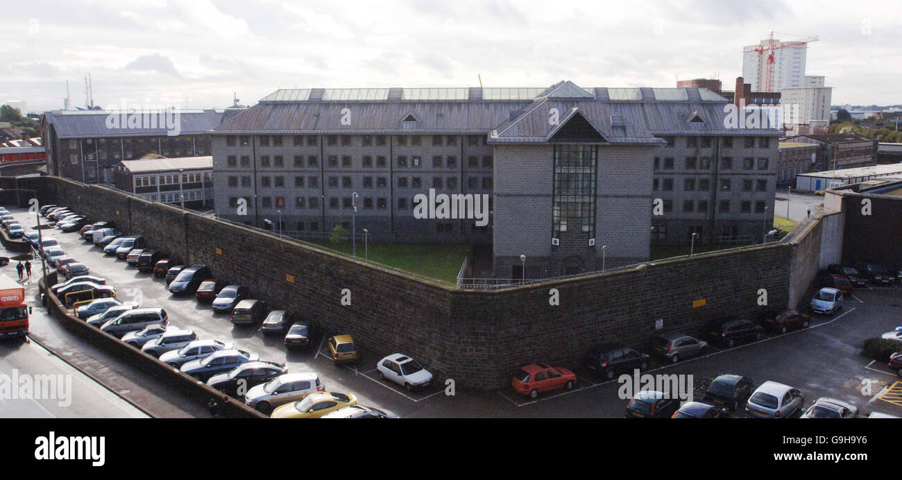 General view of HMP Cardiff prison. HMP/RC Cardiff Stock Photo - Alamy