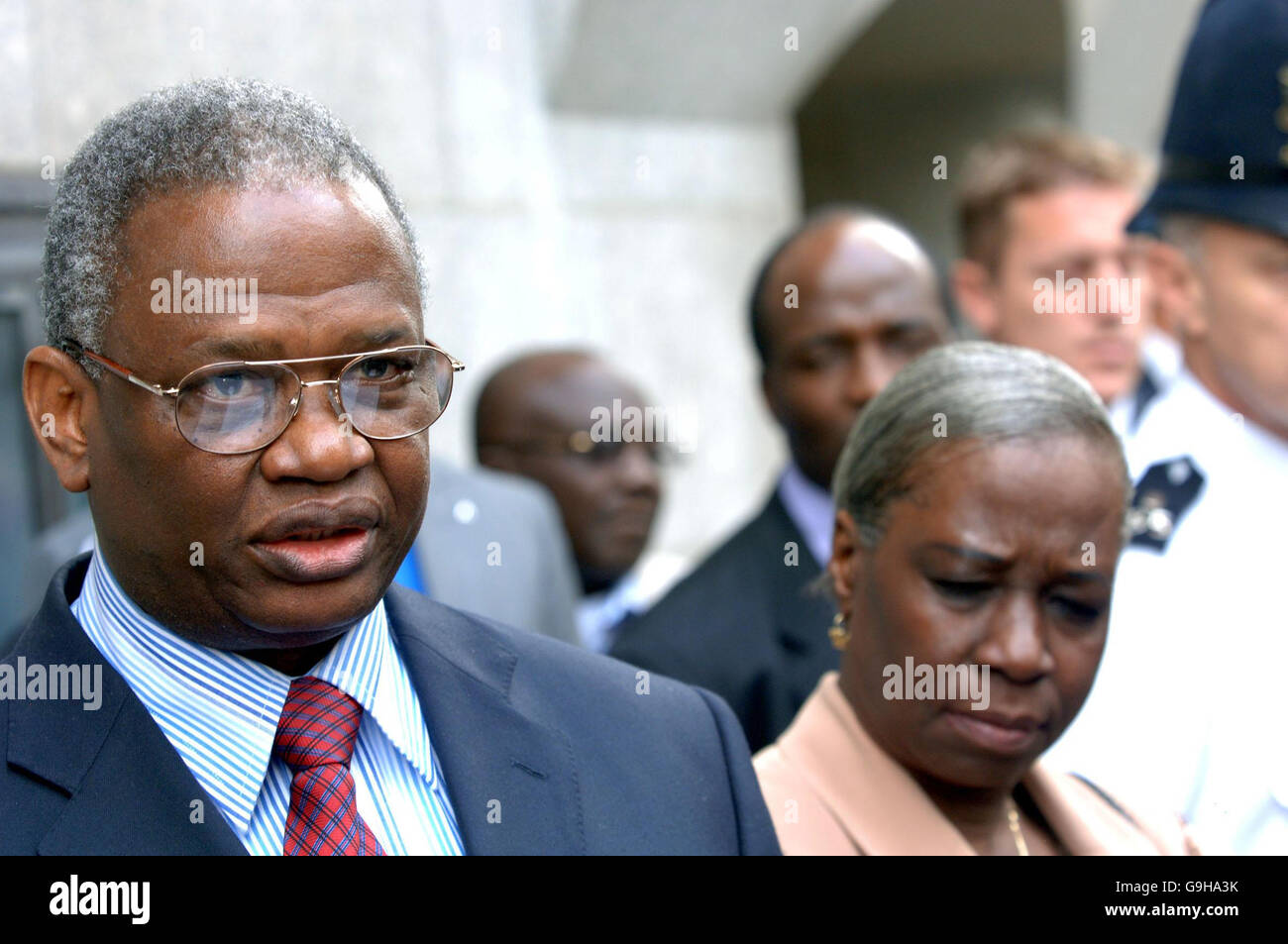 The parents of Damilola Taylor Richard and Gloria speak to the media ...