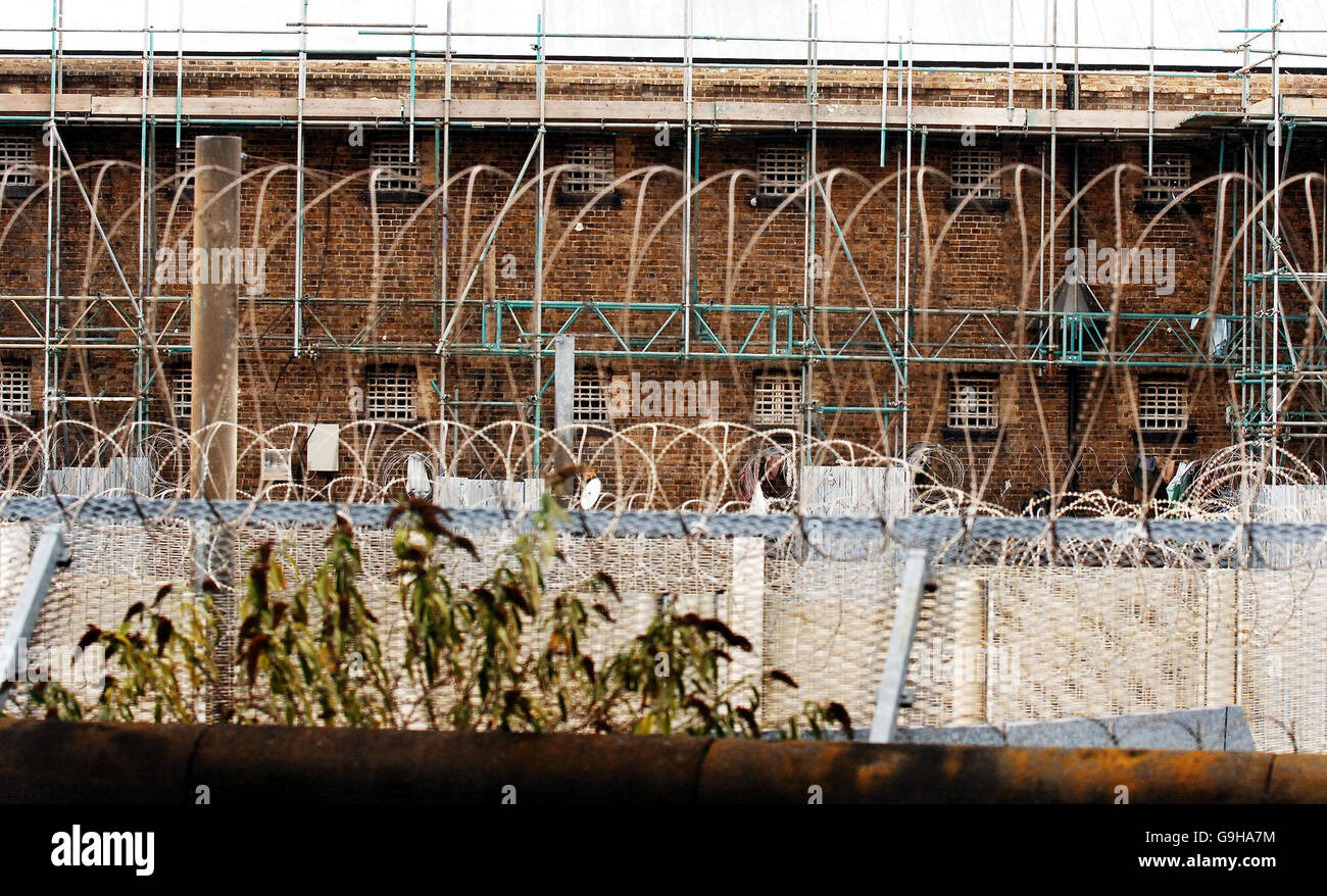 A section prison cell block wandsworth prison hi-res stock photography ...
