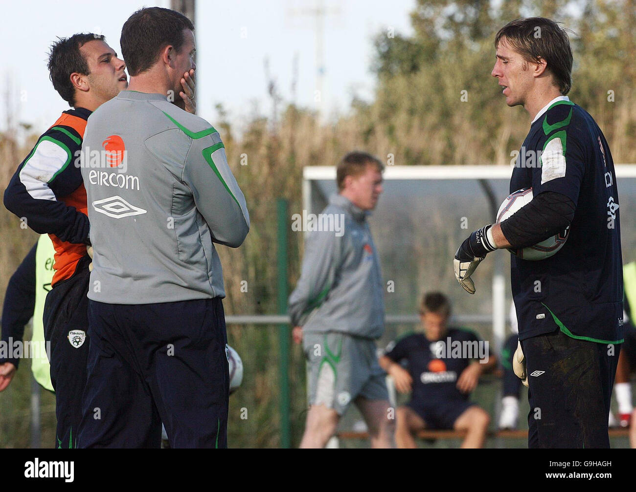 Goal keeping coach hi-res stock photography and images - Alamy