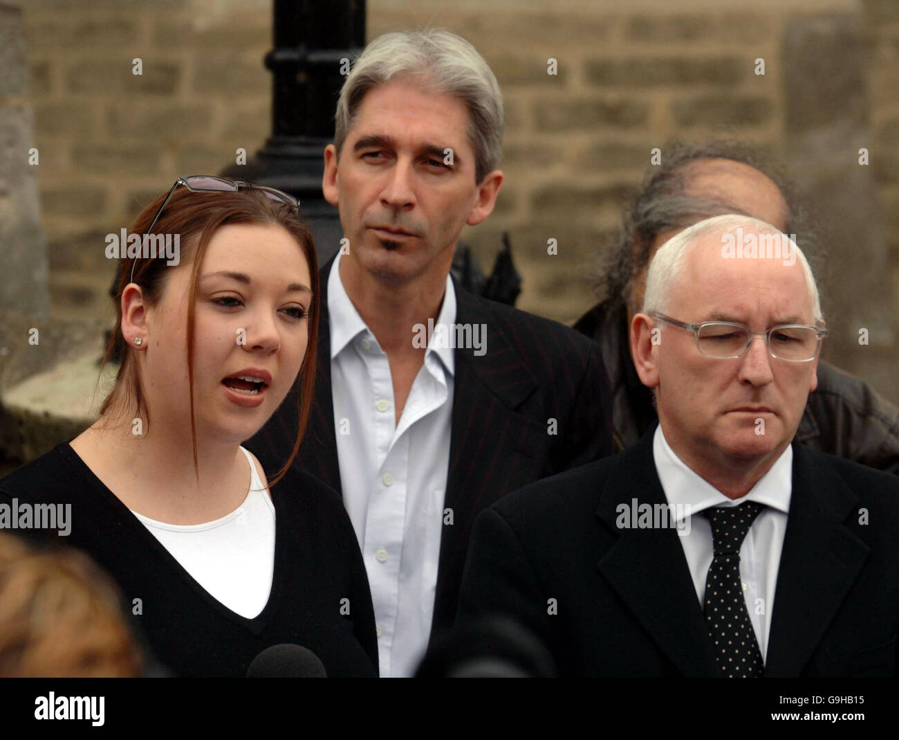 The daughter of terry lloyd centre hi-res stock photography and images ...