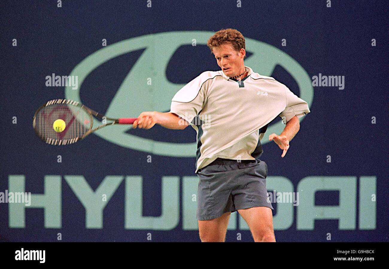 Tennis hopman cup perth group a thailand v south africa hi-res stock ...