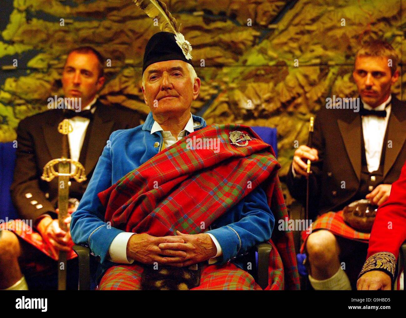 Ranald Alasdair MacDonald, 75 is officially installed as Chief of ...