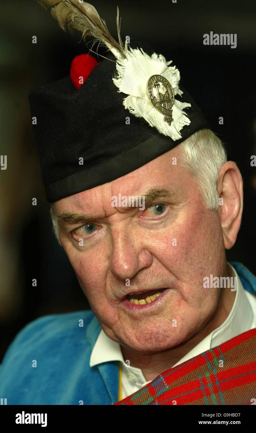 The macdonalds keppoch special ceremony lochaber house hi-res stock ...