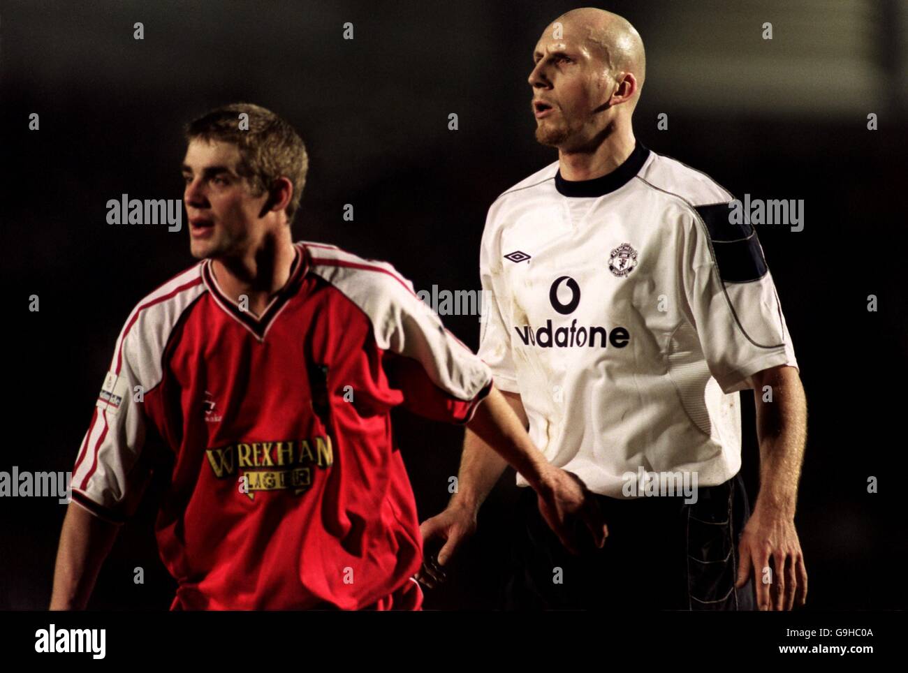 Soccer - Friendly - Wrexham v Manchester United. Jaap Stam of ...