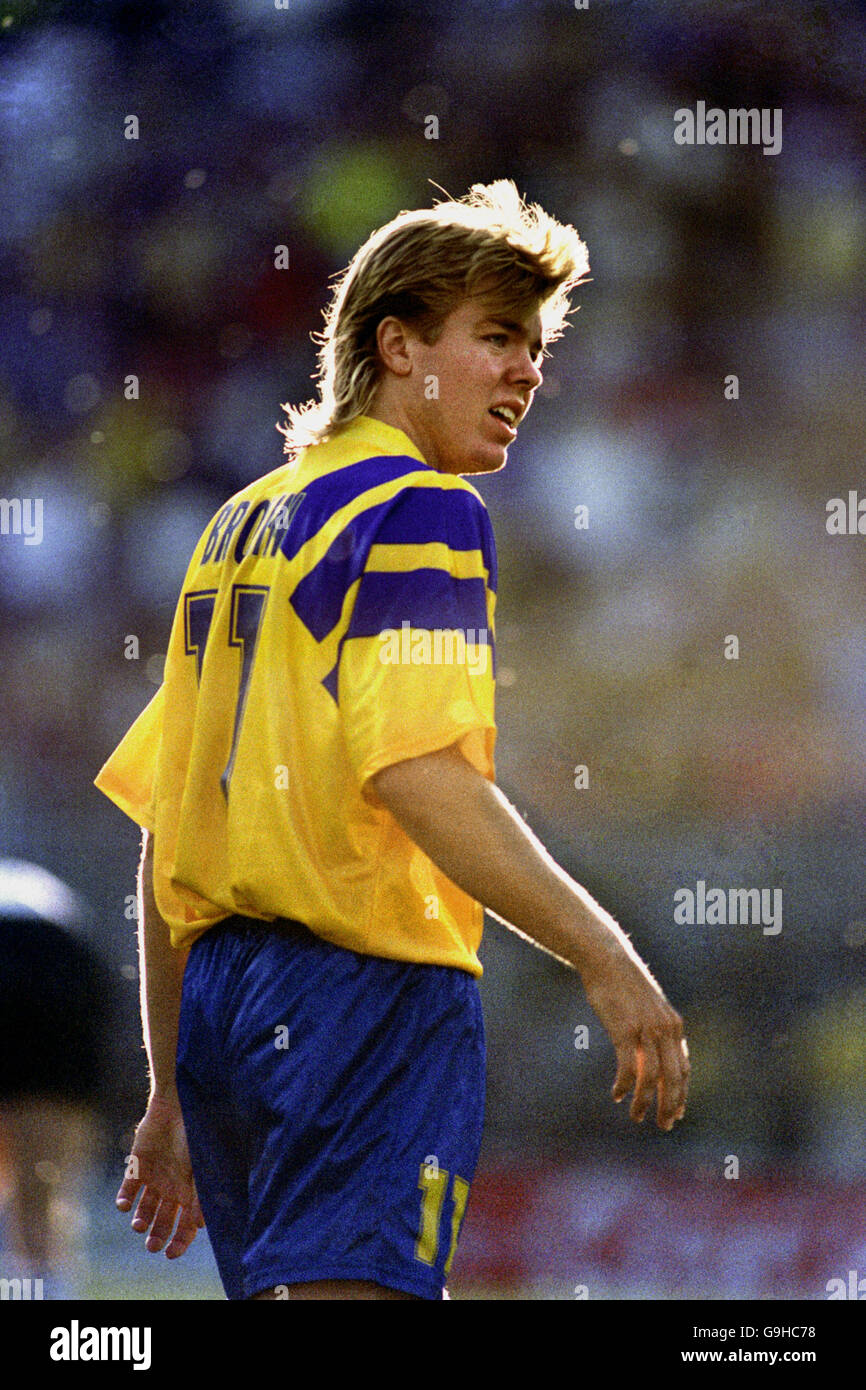 EUROPEAN CHAMPIONSHIPS SOCCER SEMI-FINAL. THOMAS BROLIN, SWEDEN GERMANY ...