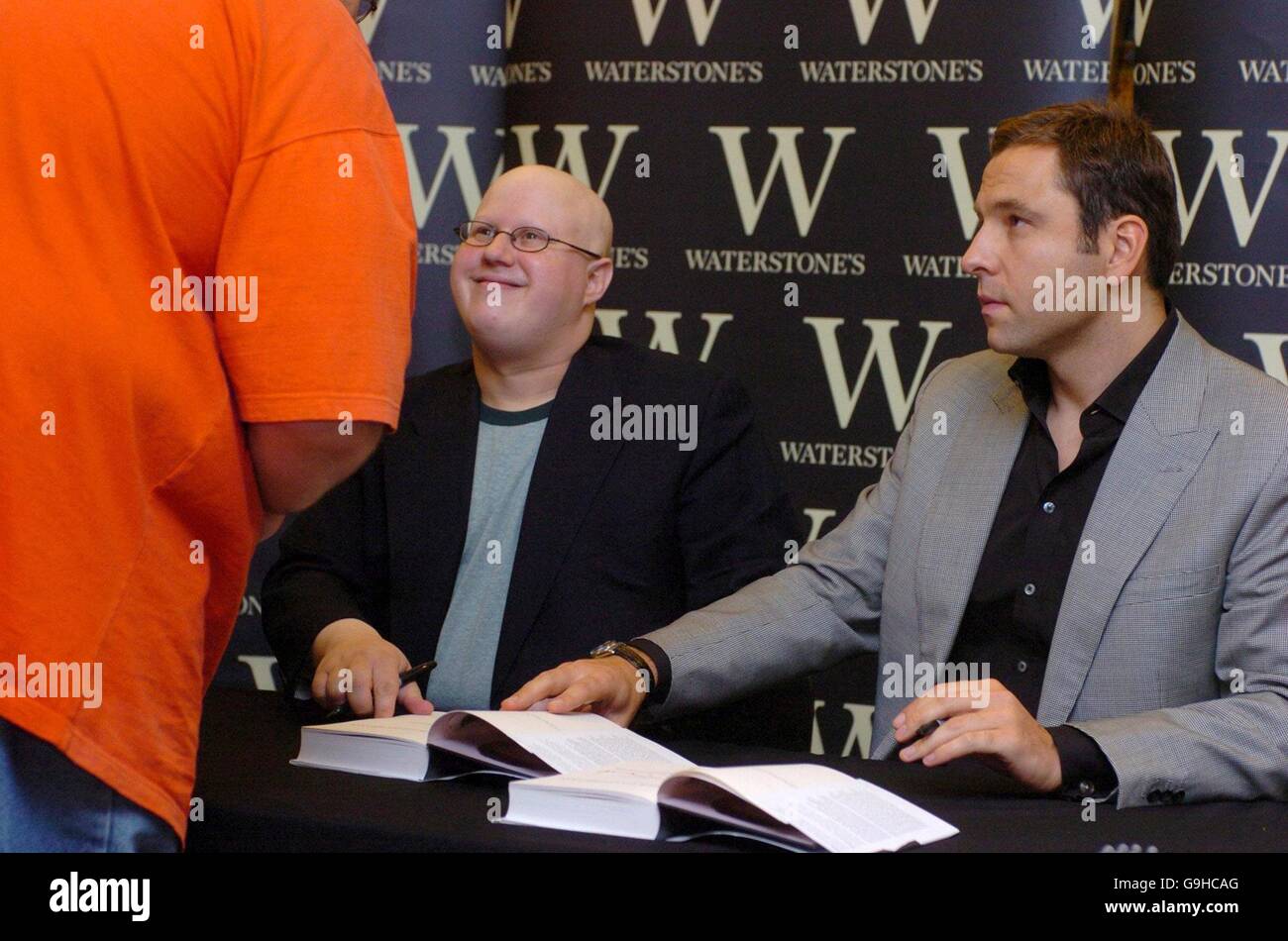 Little Britain book signing Stock Photo - Alamy