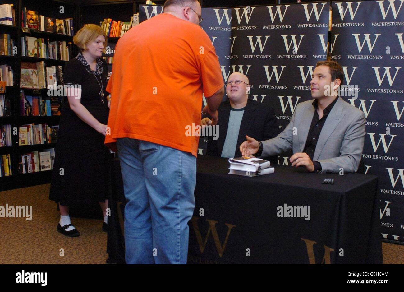 Little Britain book signing Stock Photo - Alamy