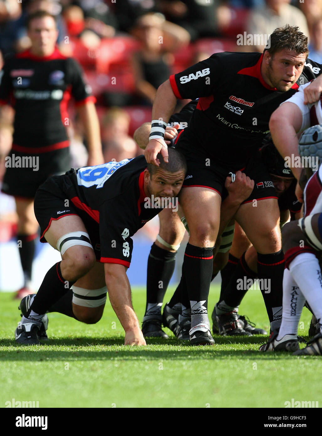 Saracens andy farrell in action hi-res stock photography and images - Alamy
