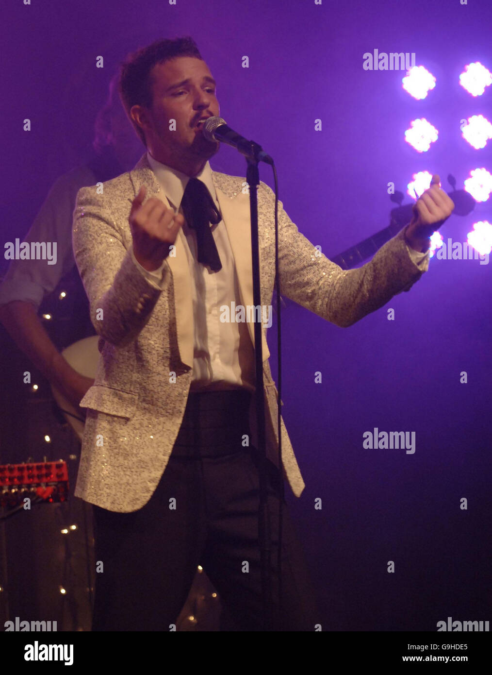 The Killers perform on stage at The Electric Ballroom in Camden, north ...
