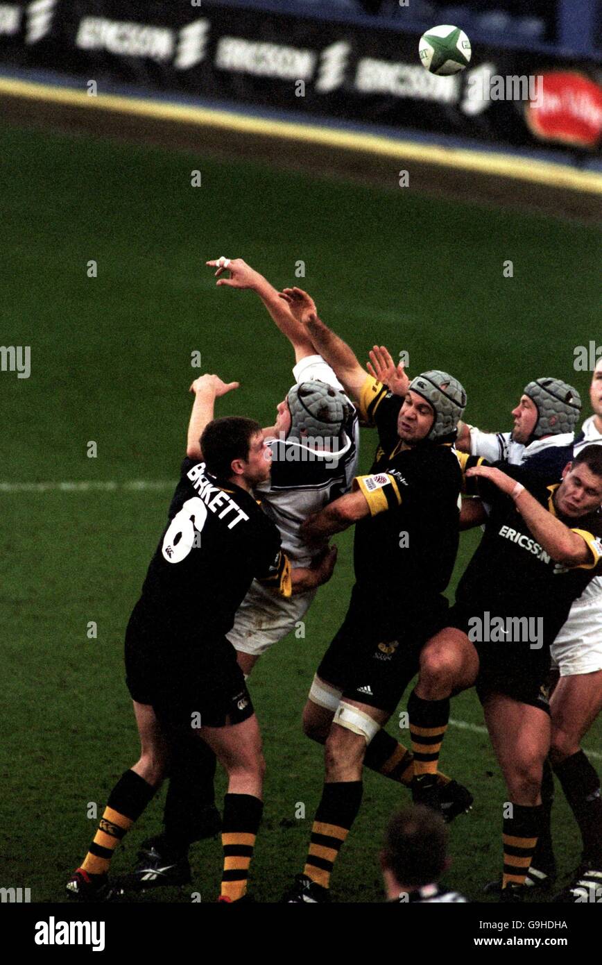 Rugby Union - Heineken Cup - Pool 2 - Wasps v Swansea. Wasps' Andy Reed ...