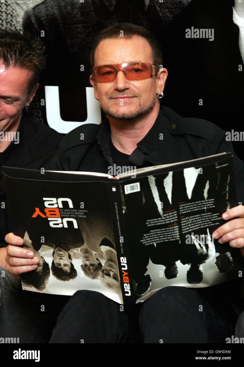 U2 frontman Bono attends a signing for their book, U2 on U2, at ...