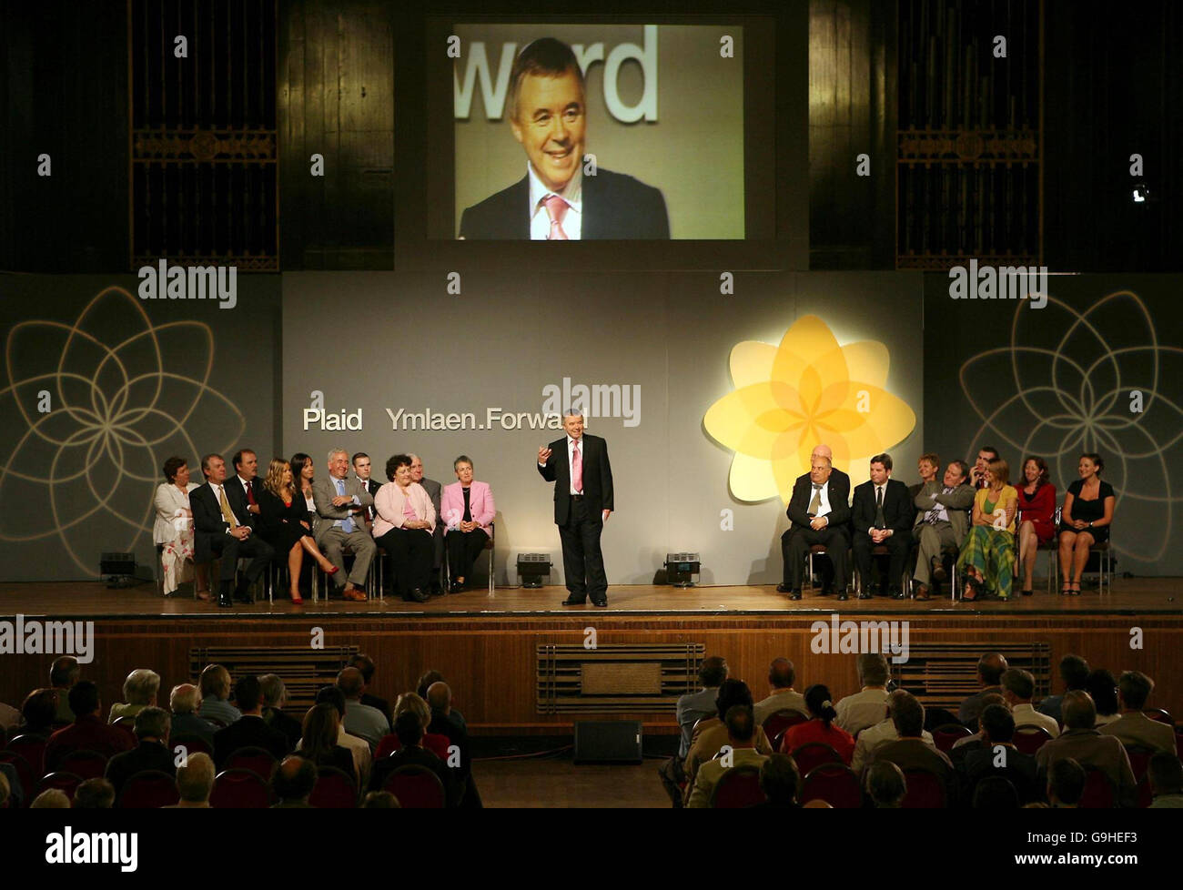 Plaid Cymru conference Stock Photo - Alamy