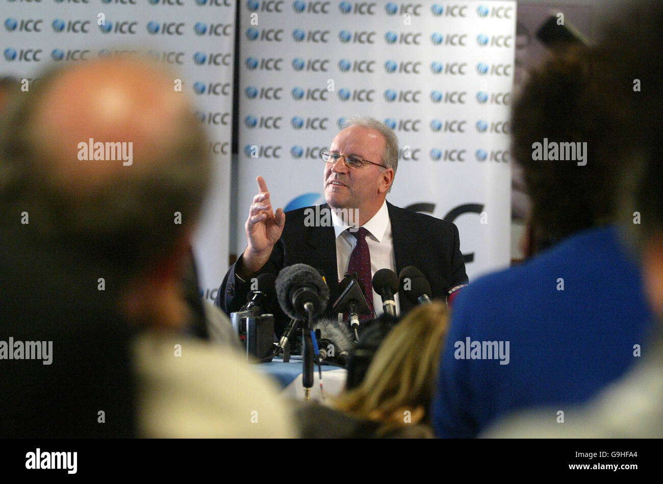 Icc disciplinary hearing brit oval hi-res stock photography and images ...