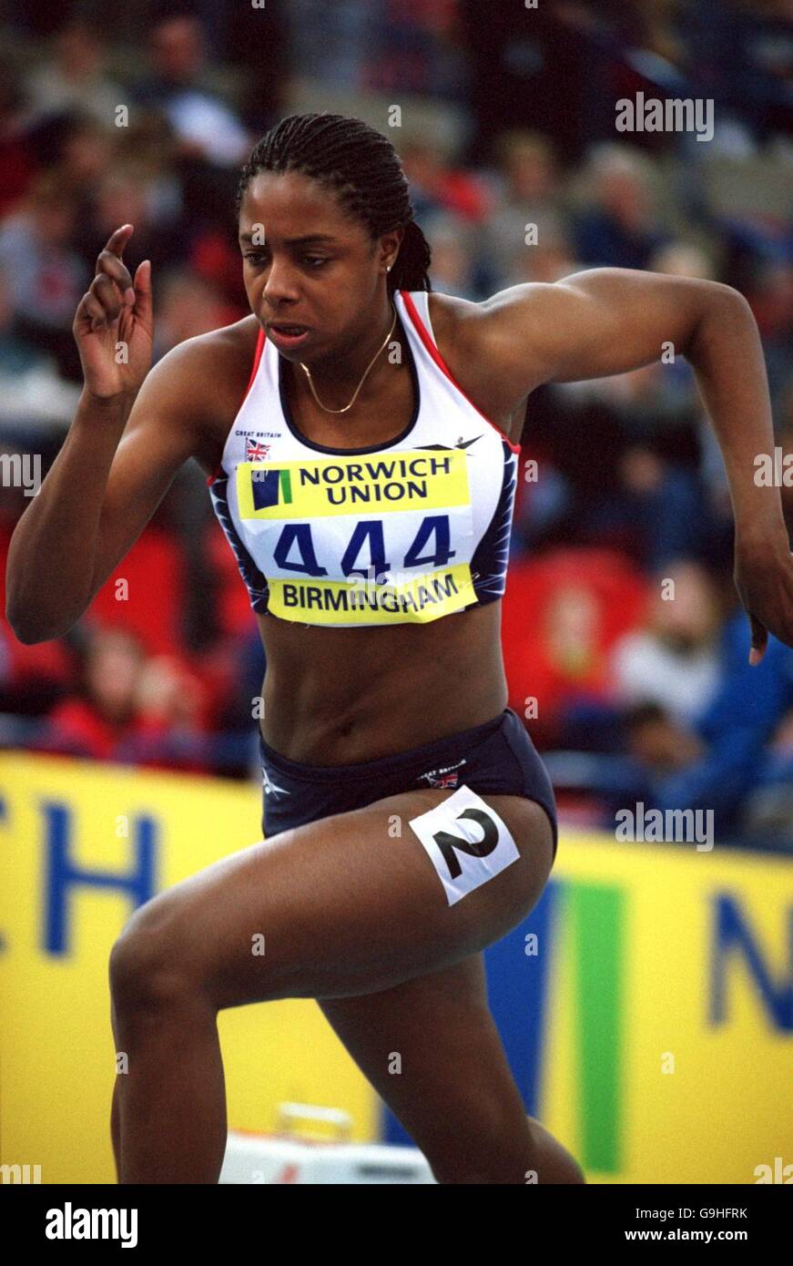 Athletics - Norwich Union Indoor Trials and AAA Championships. Tracey ...