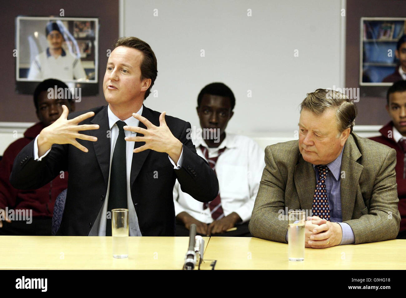 Visit phoenix high school in shepherds bush hi-res stock photography ...