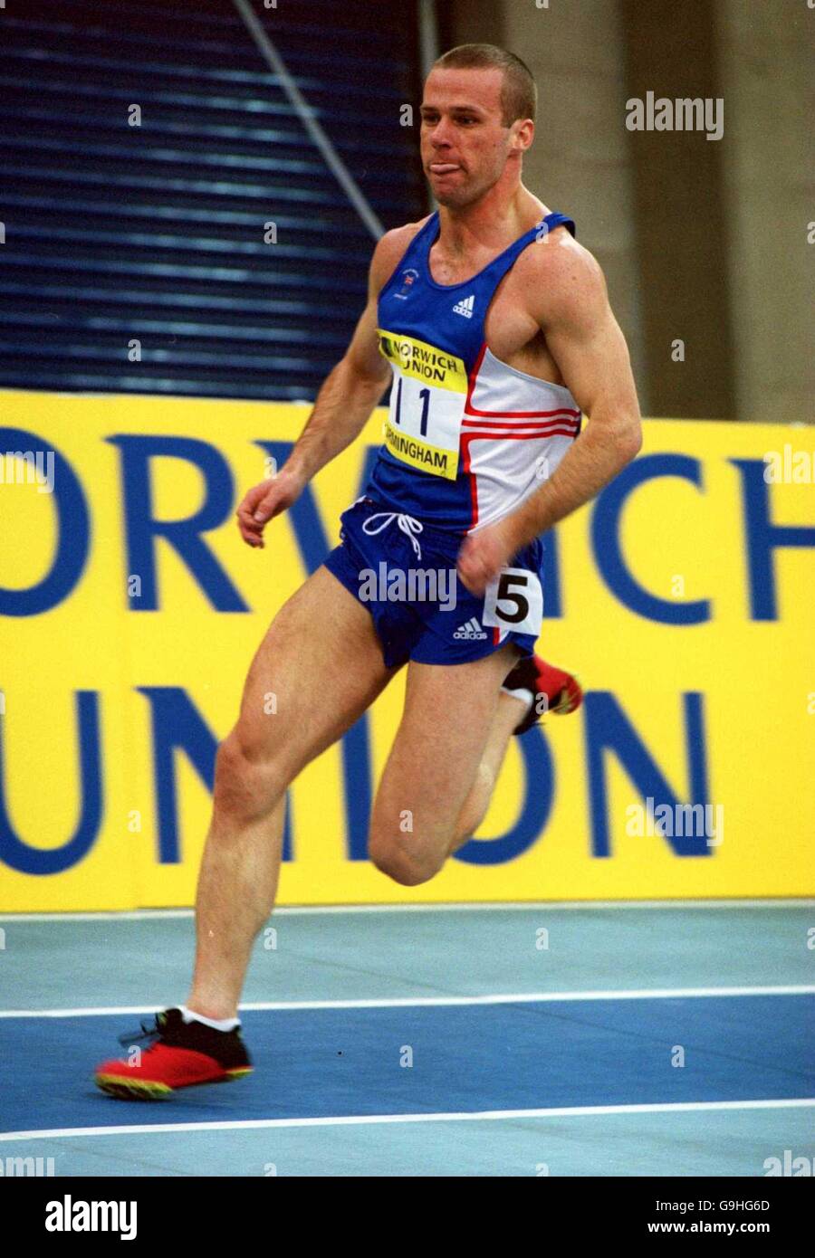 Athletics - Norwich Union Indoor Trials and AAA Championships. Allyn ...