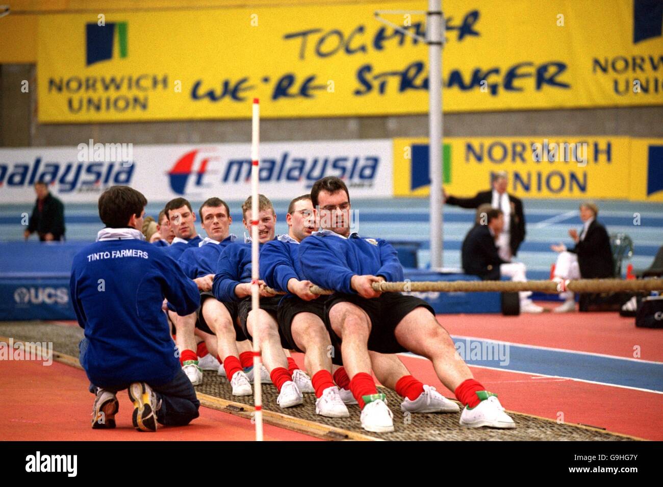 Athletics - Norwich Union Indoor Trials and AAA Championships Stock ...