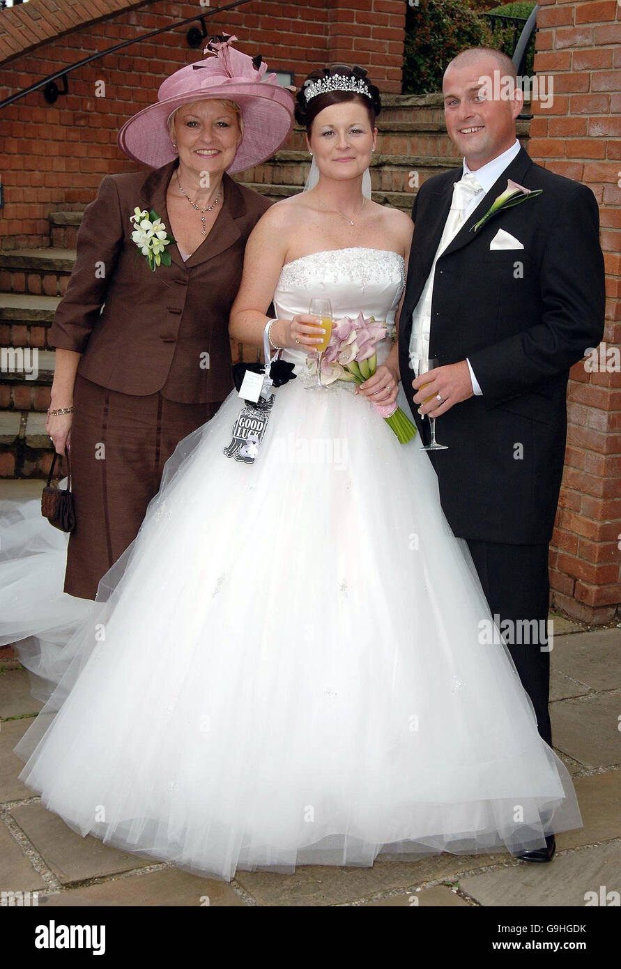 Live TV wedding broadcast Stock Photo - Alamy