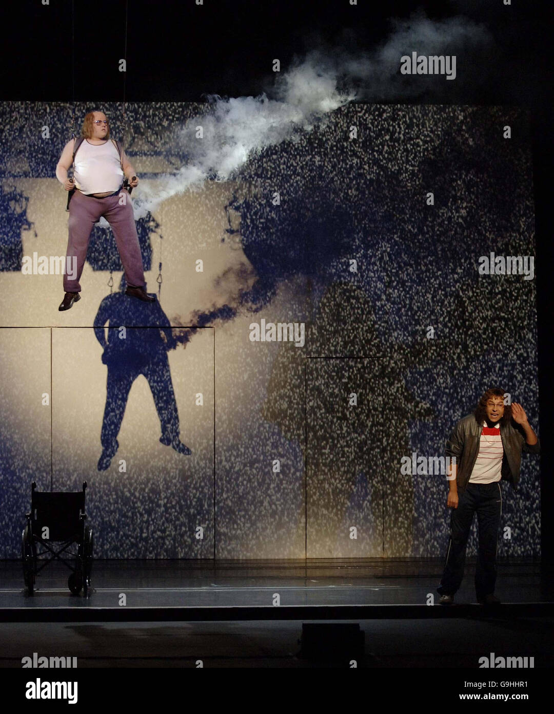 Matt Lucas (top) and David Walliams during a sketch for the Little ...