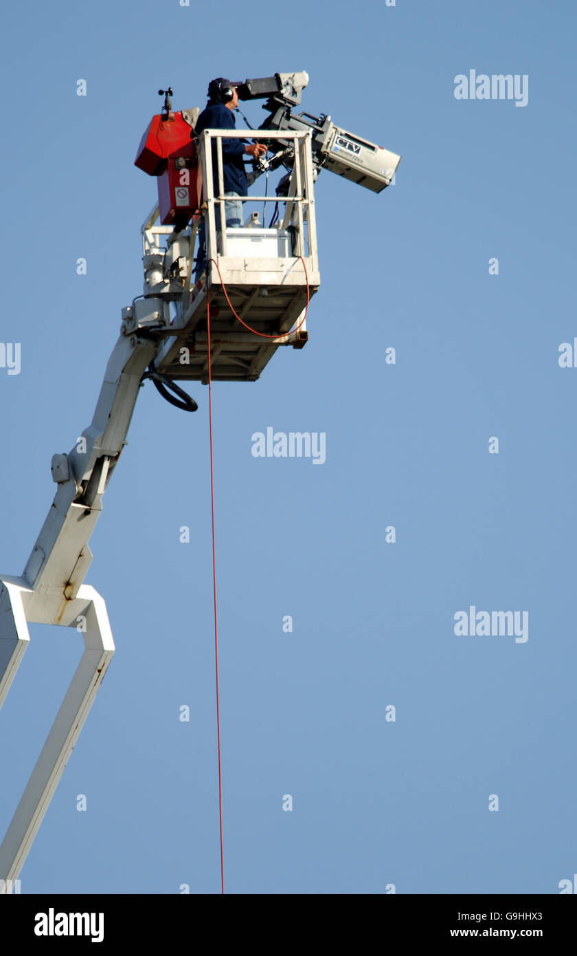 Cricket cameraman hi-res stock photography and images - Alamy