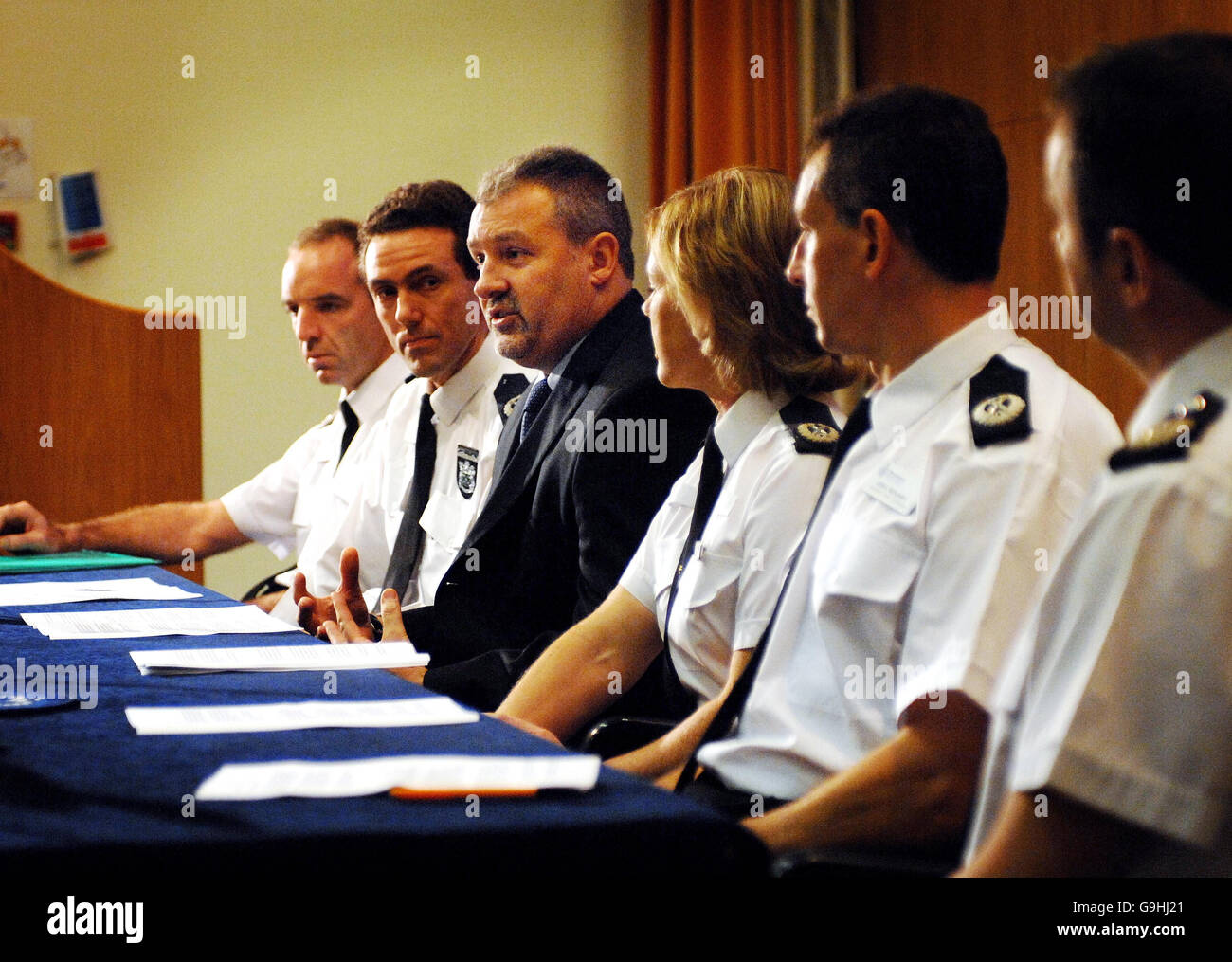 Operation Haul police raids Stock Photo - Alamy