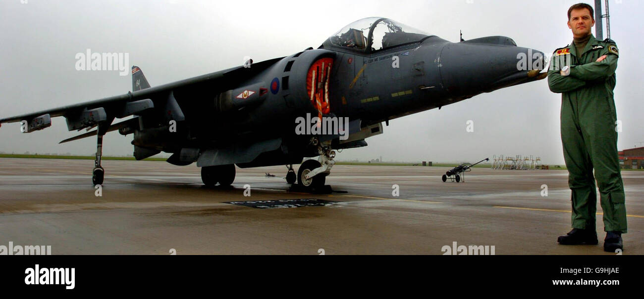 Latest Harrier jet unveiled Stock Photo - Alamy