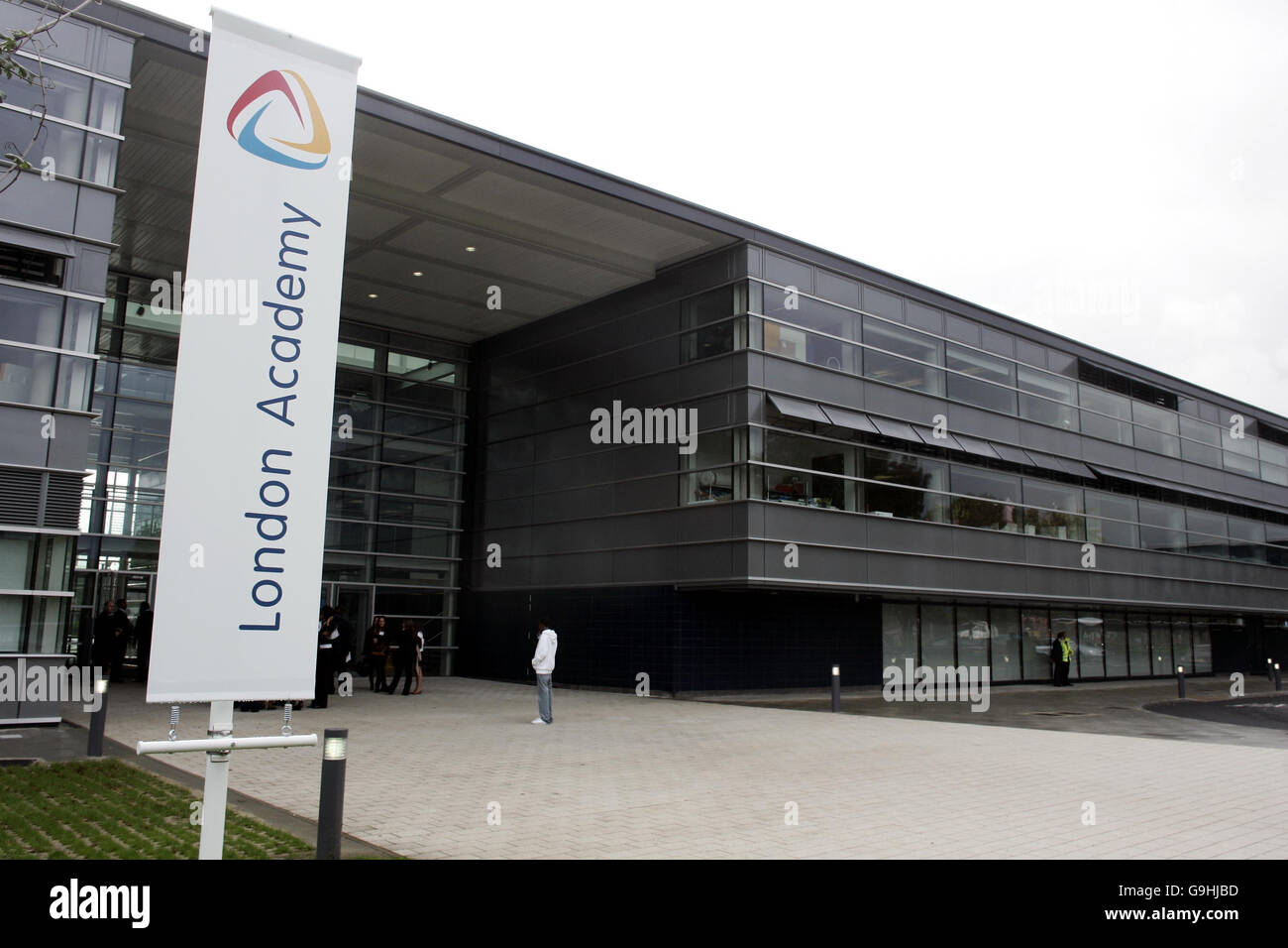 The London Academy Stock Photo - Alamy