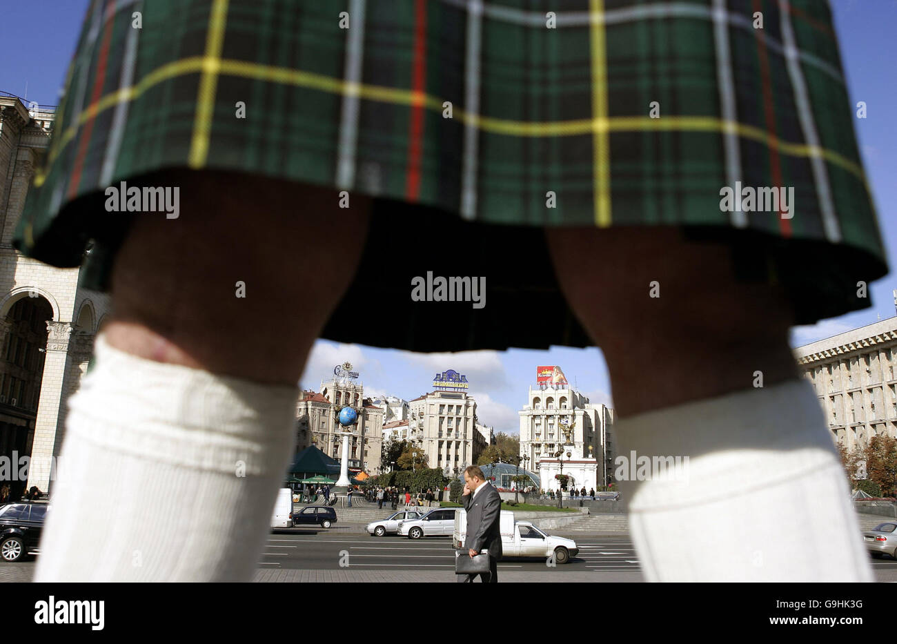 Scotland fans 'attacked by hooligans' in Ukraine Stock Photo - Alamy