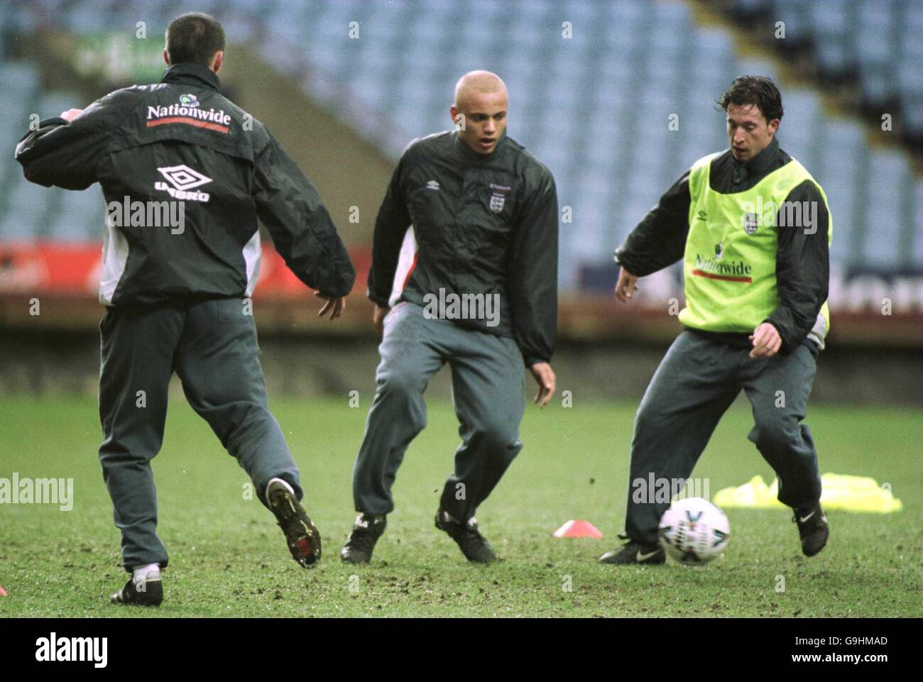 International Soccer - England Training Stock Photo - Alamy