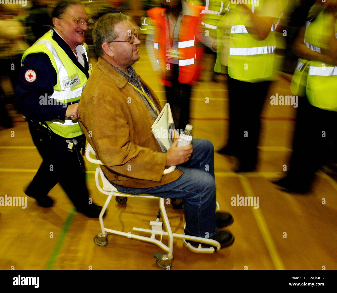 Simulated bio attack scenario hi-res stock photography and images - Alamy