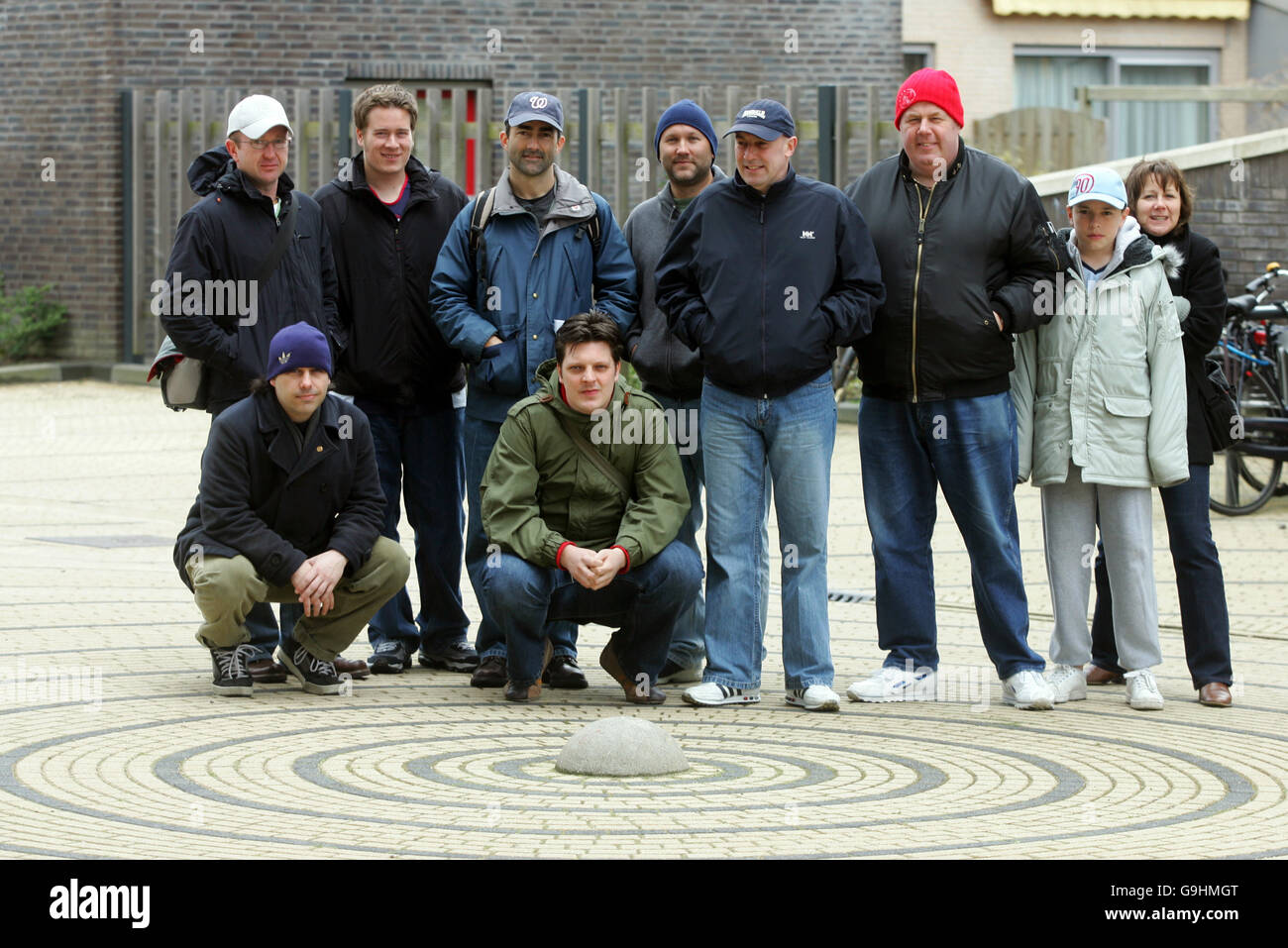 The centre circle of the old ajax stadium hi-res stock photography and ...