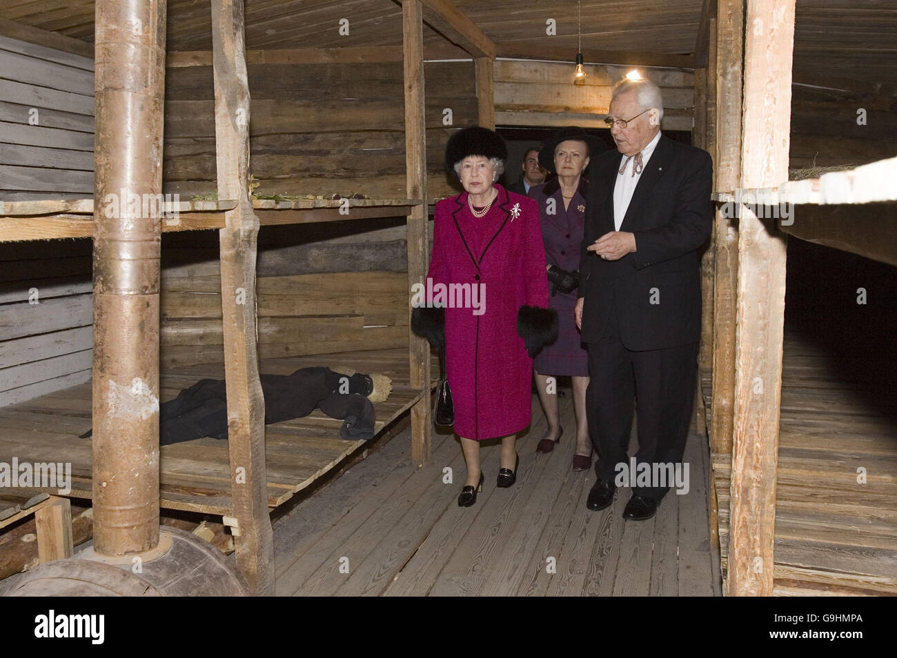 Britain's Queen Elizabeth II visits the Occupation Museum in Riga ...