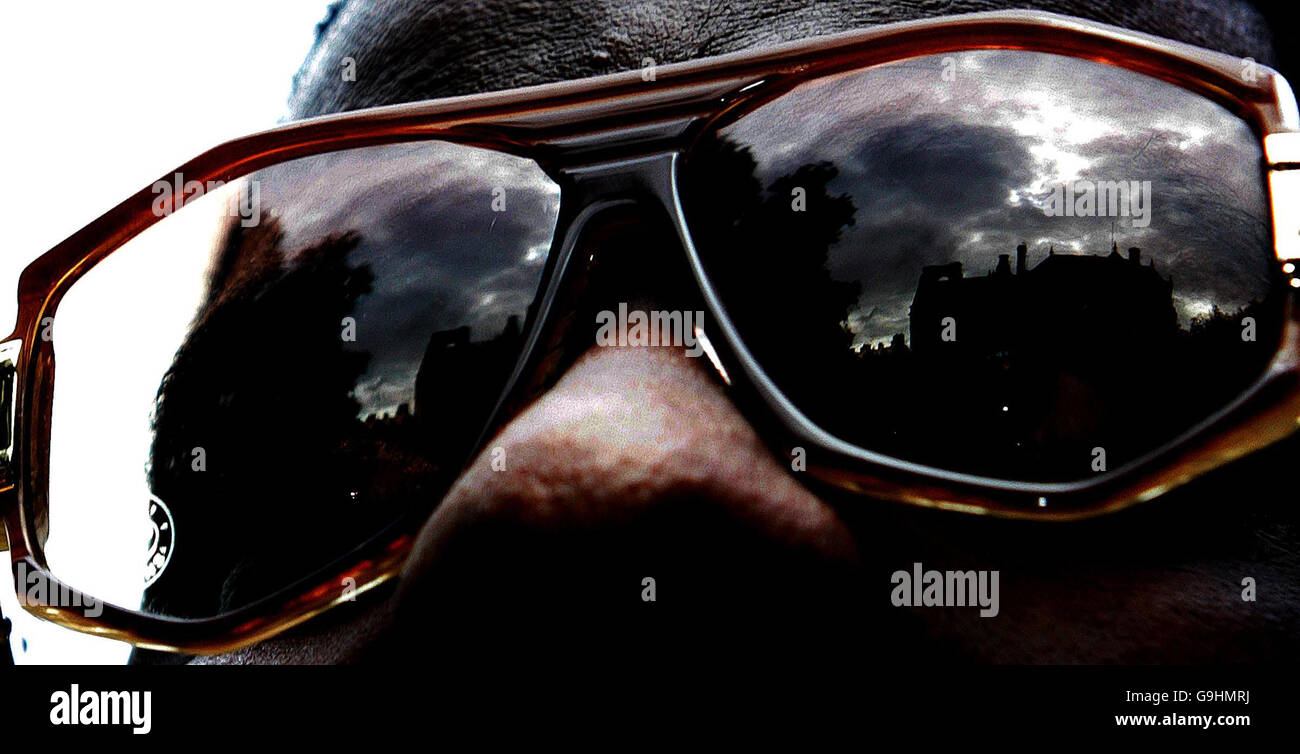 US rapper Rhymefest real name Che Smith in Parliament Square after his ...