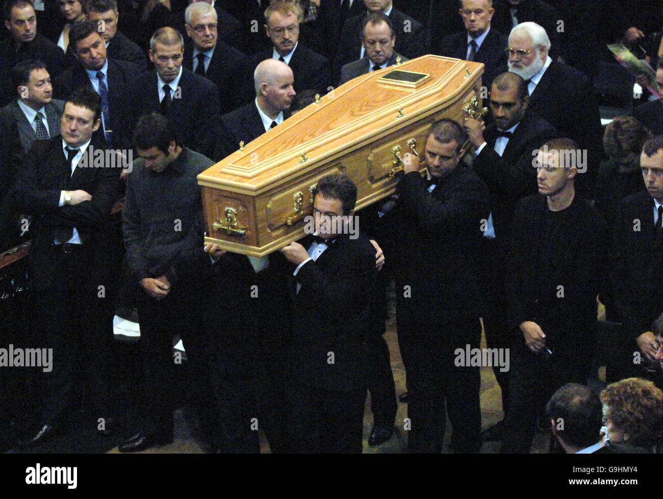 Paul hunter funeral hi-res stock photography and images - Alamy