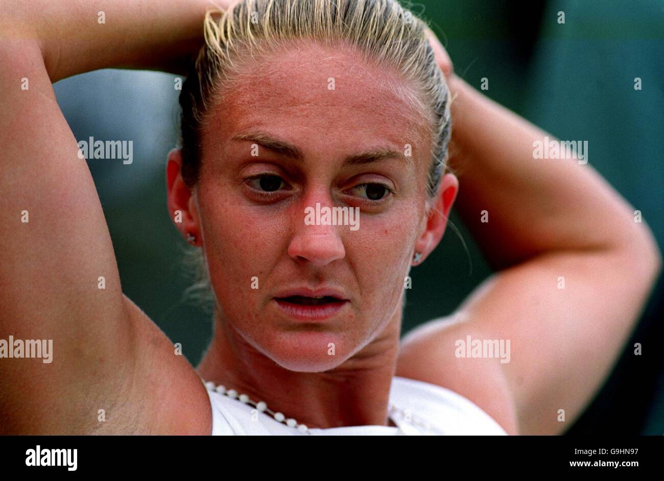 Tennis - Wimbledon Championships - Ladies' Singles - First Round - Mary ...