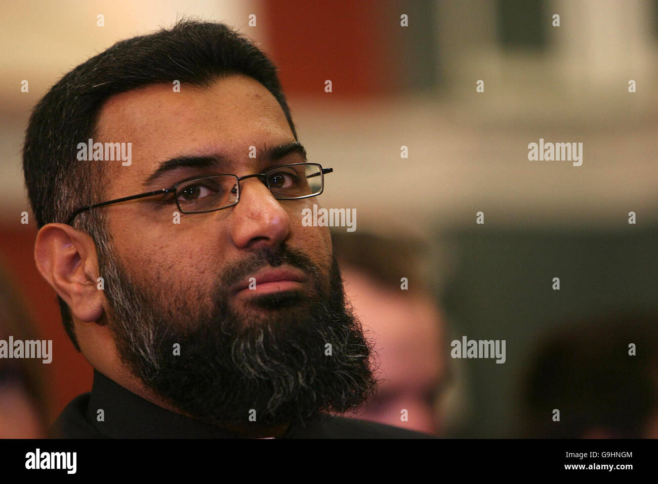 Controversial islamic activist speaks at trinity college hi-res stock ...