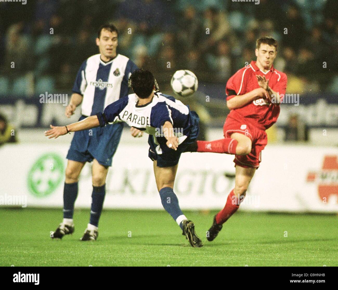 Soccer - UEFA Cup - Quarter Final First Leg - Porto v Liverpool Stock ...