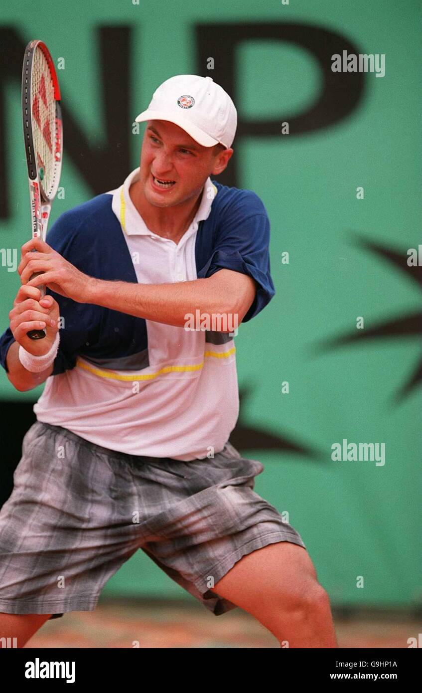 Andrei medvedev roland garros hi-res stock photography and images - Alamy
