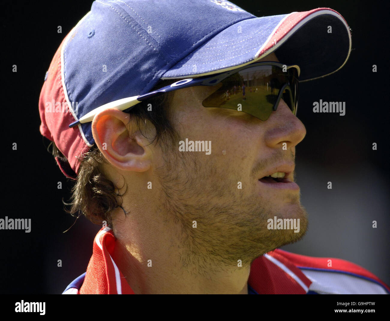England's Chris Read during a net session at the Sardar Patel Stadium ...