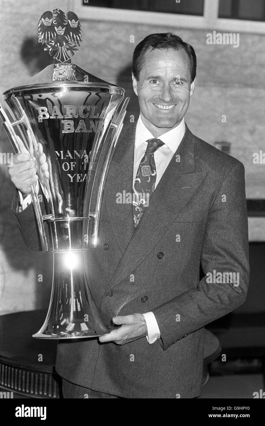George graham arsenal manager Black and White Stock Photos & Images - Alamy