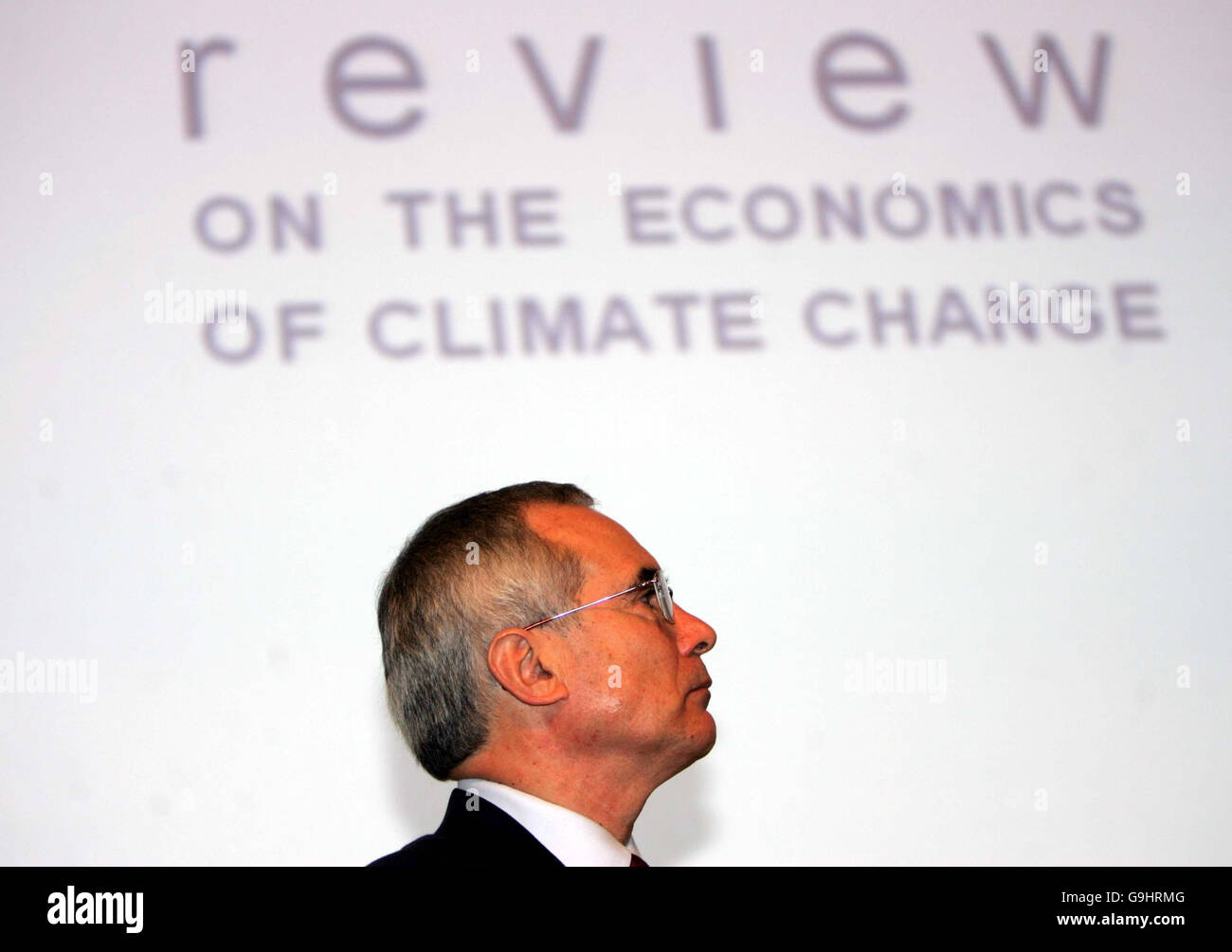 Climate change report issued. Nicholas Stern at the Stern review into ...