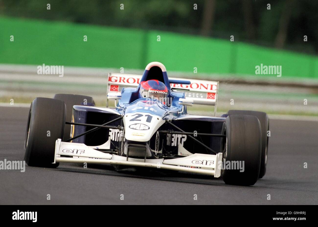 Formula 3000 Motor Racing - Round Nine - Hungaroring. Franck Montagny ...