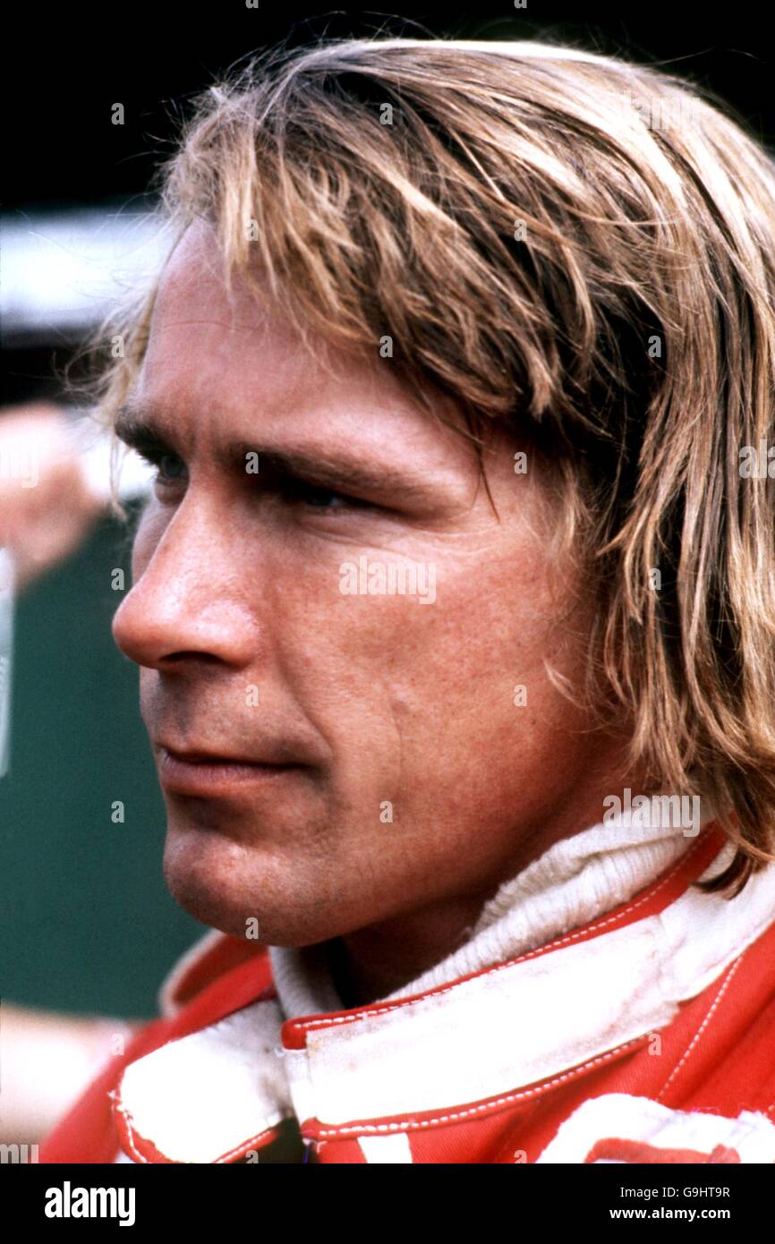 Formula One Motor Racing - British Grand Prix. James Hunt Stock Photo ...
