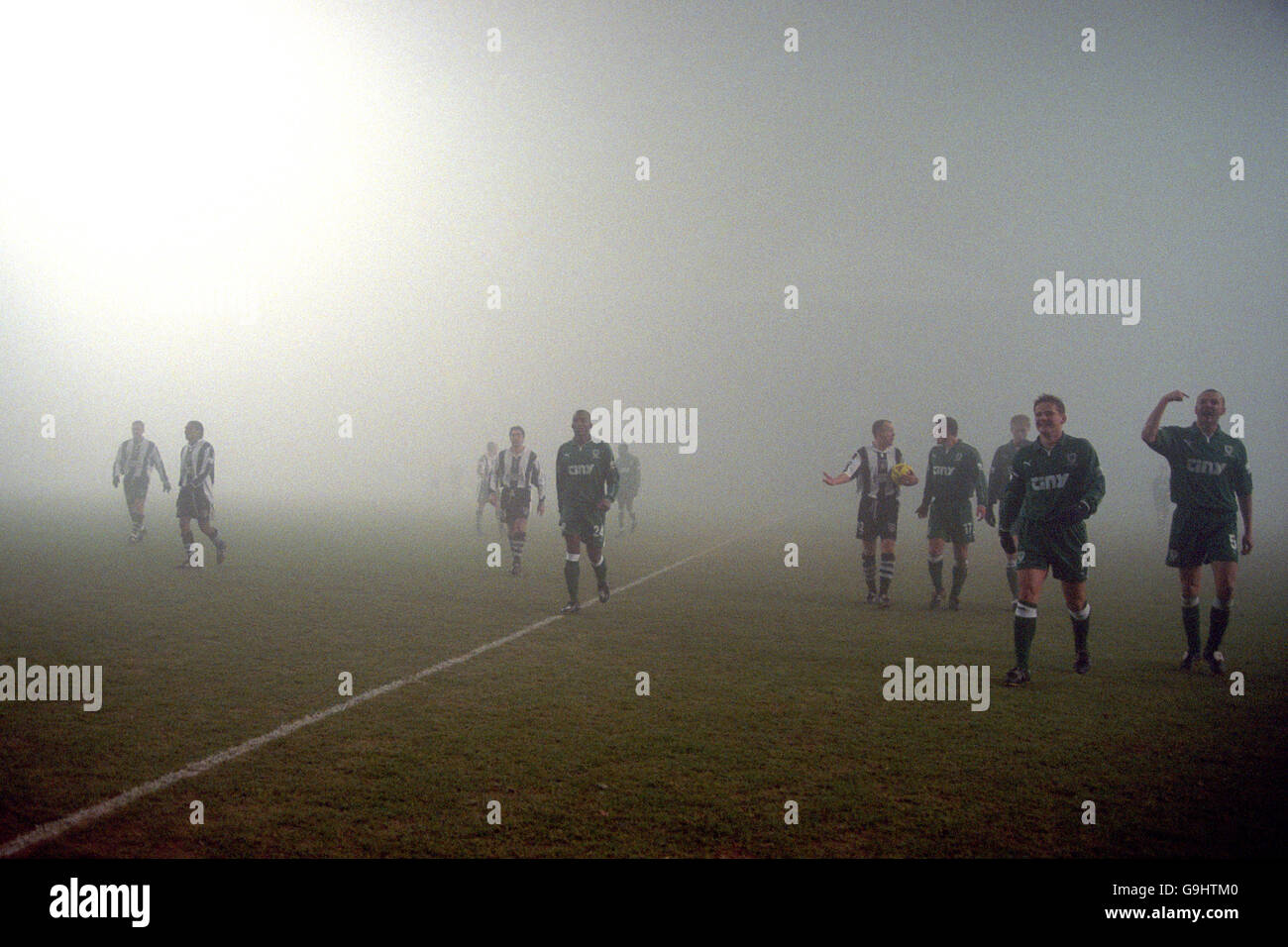Abandoned fog mist weather bad football hi-res stock photography and ...