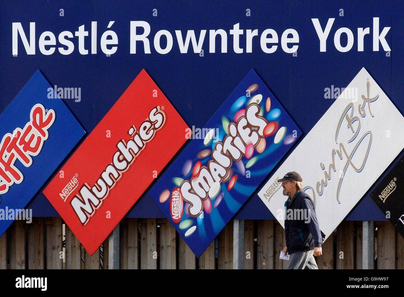 Nestle to axe 645 jobs at factory in York Stock Photo - Alamy