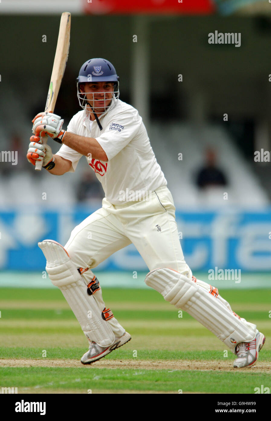 Sussexs michael yardy hits a four hi-res stock photography and images ...