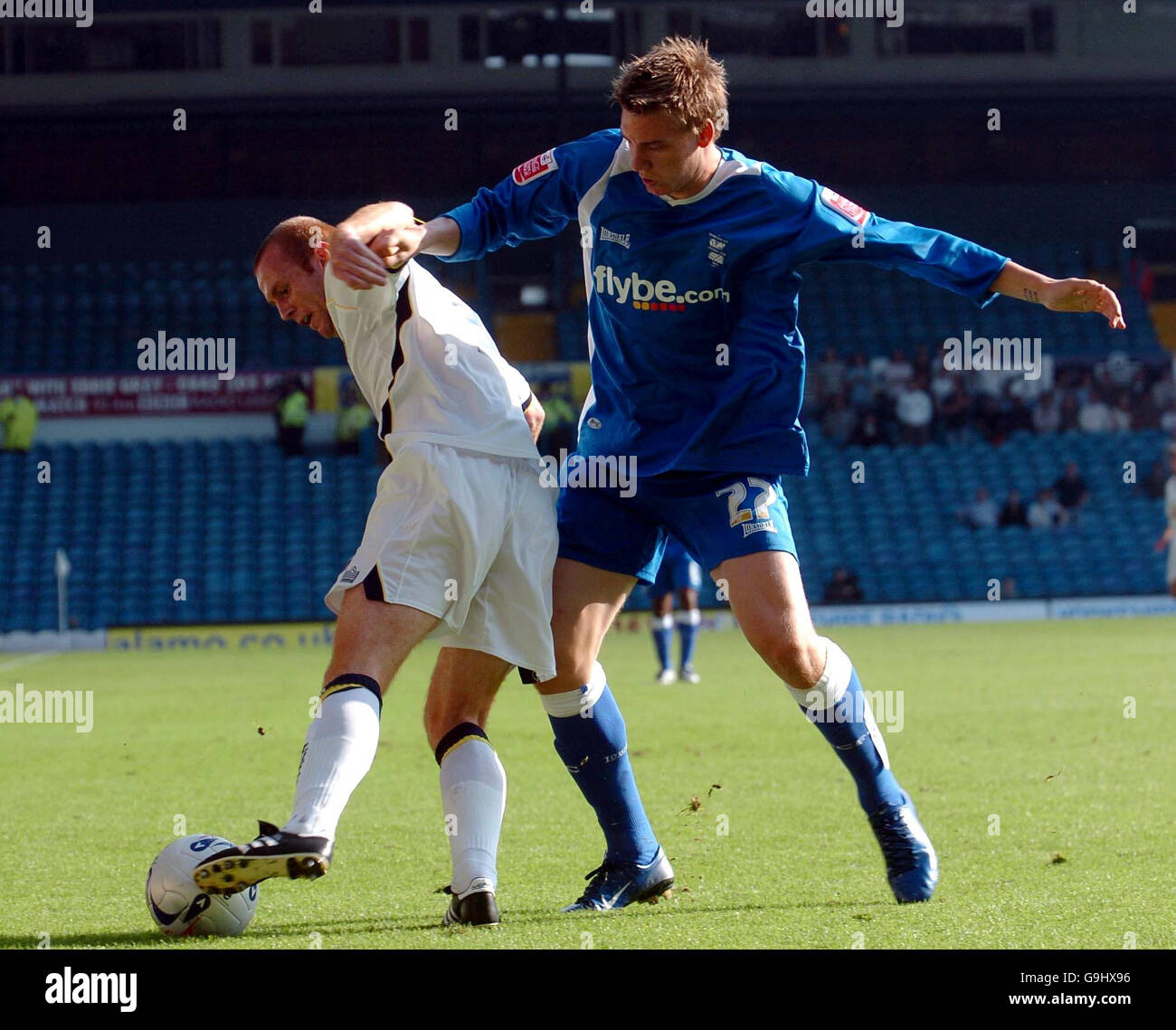 Soccer - Coca-Cola Championship match - Leeds v Birmingham Stock Photo ...