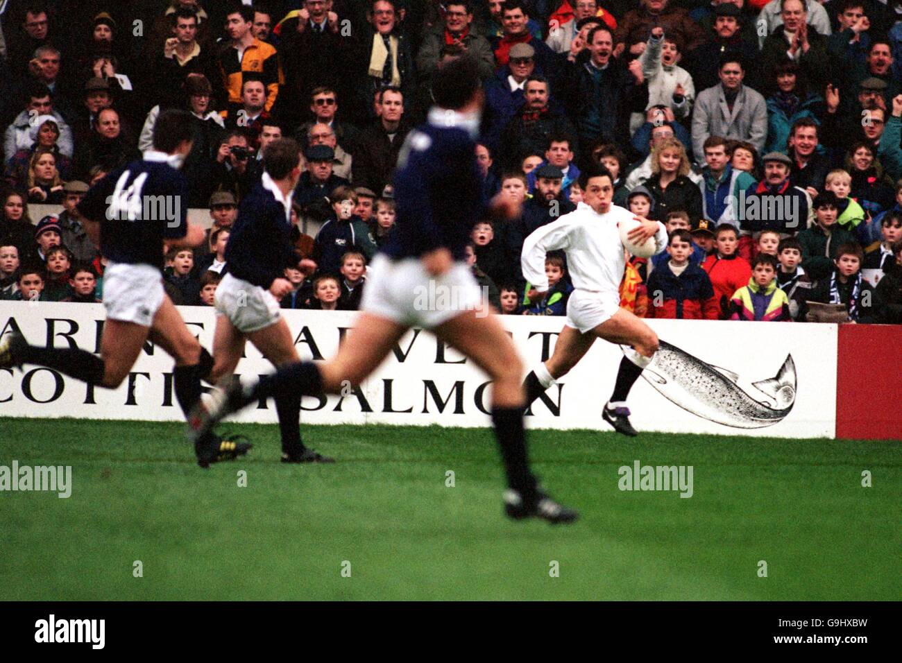 Rugby union five nations championship scotland v england hi-res stock ...