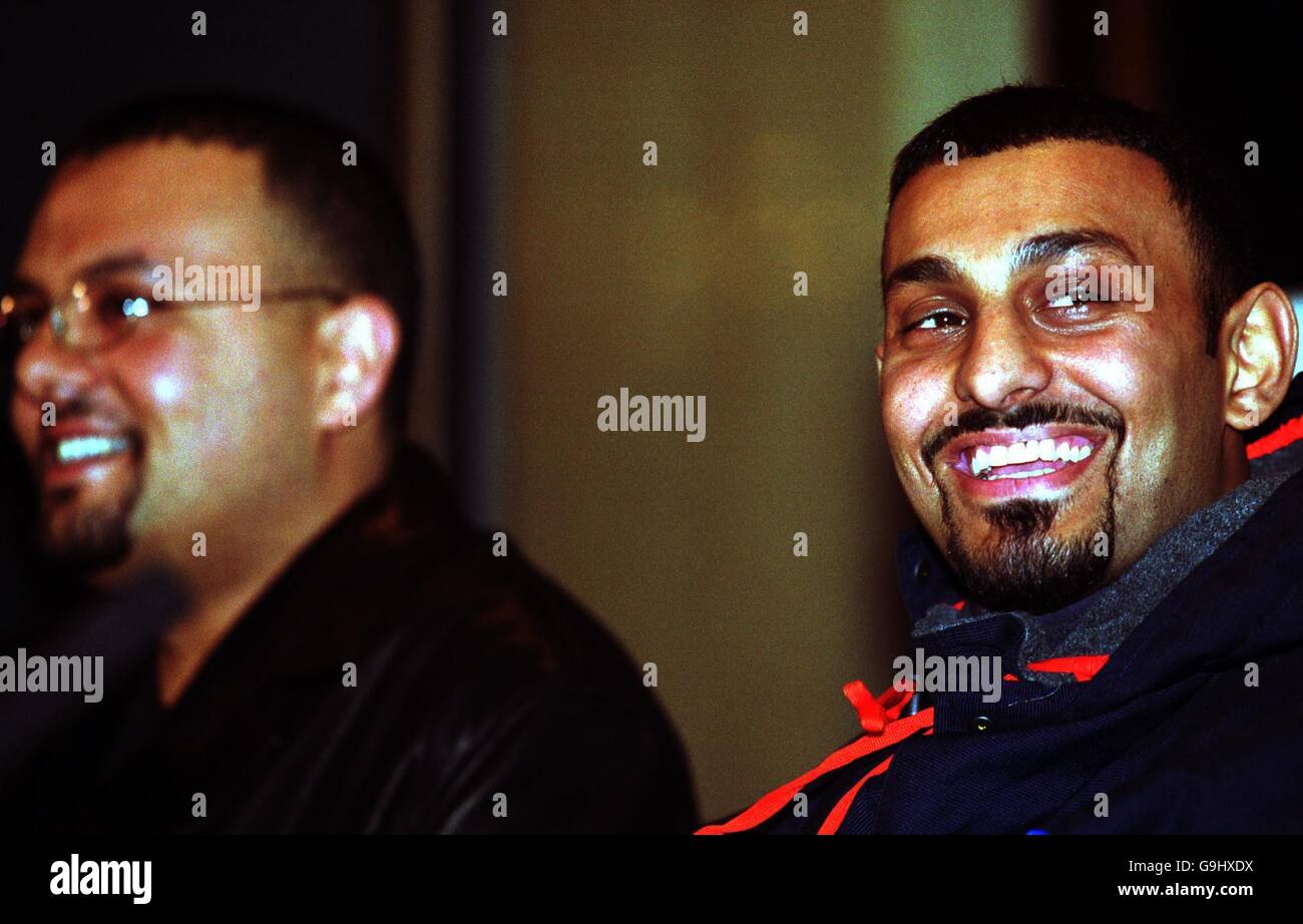 Boxing prince naseem hamed press conference hi-res stock photography ...